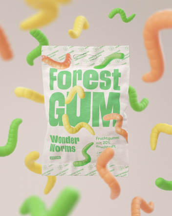 Forest GUM Fruchtgummi, Wonder Worms, 100 g dauerhaft günstig online ...