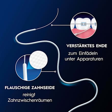 Oral-B Zahnseide Superfloss Threader, 50 St dauerhaft günstig online ...
