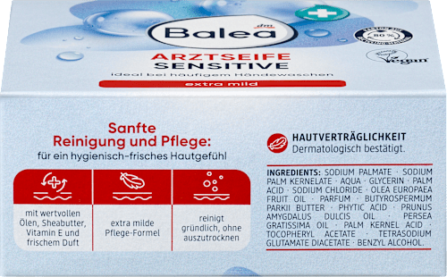 Balea Seifenstück, Arztseife sensitive, 100 g dauerhaft günstig online ...