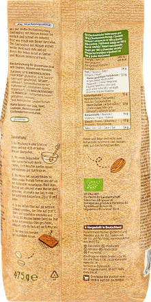 dmBio Backmischung Saatenbrot mit Nüssen, 475 g dauerhaft günstig ...