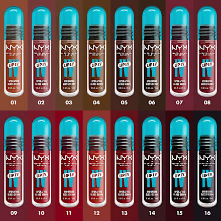 NYX PROFESSIONAL MAKEUP Lipgloss Lip IV Hydrating Gloss Stain 16 Grape Gushin', 5 ml | dm.at