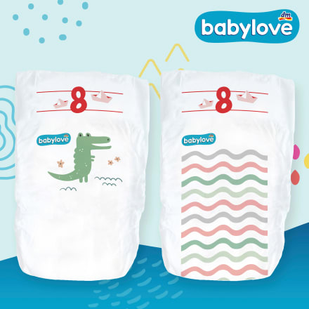 babylove Windeln Premium Gr. 8 18+ kg, 28 St dauerhaft günstig online ...
