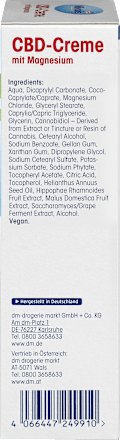 Mivolis CBD-Creme mit Magnesium, 100 ml dauerhaft günstig online kaufen ...