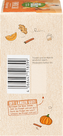 dmBio Gewürztee Pumpkin Chai (20 Beutel), 38 g dauerhaft günstig online ...