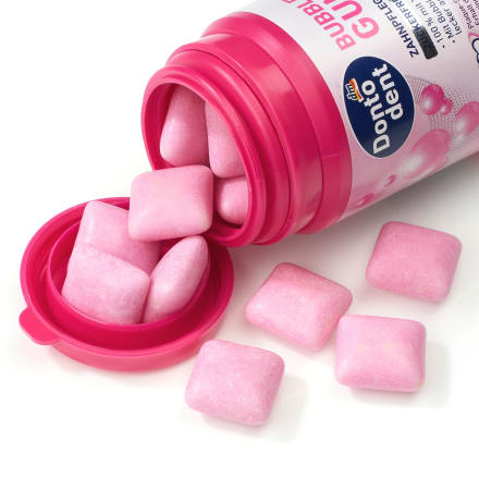 Dontodent Gomma da masticare Bubblegum senza zuccheri, 25 pz | dm Italia