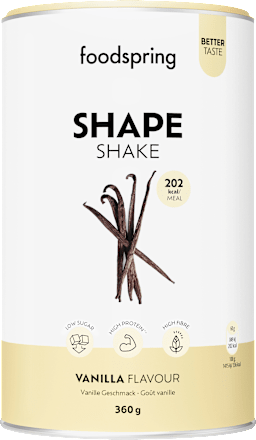 foodspring Diät Shake, Shape Shake Vanille, 360 g dauerhaft günstig ...