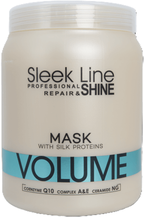 SLEEK LINE Maska do włosów zwiększająca objętość, 1 l kupuj w zawsze ...