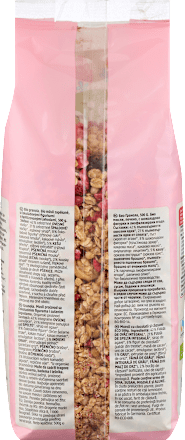dmBio Granola - Musli proizvod sa čokoladnim figurama i sušenim ...