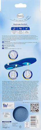 Balea Einlegesohlen Gel Sohlen, Gr. 36-41 (1 Paar), 2 St dauerhaft ...