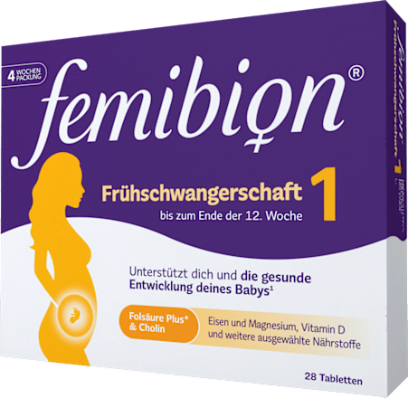 Femibion Frühschwangerschaft 1 Tabletten 28 St, 50 g dauerhaft günstig ...