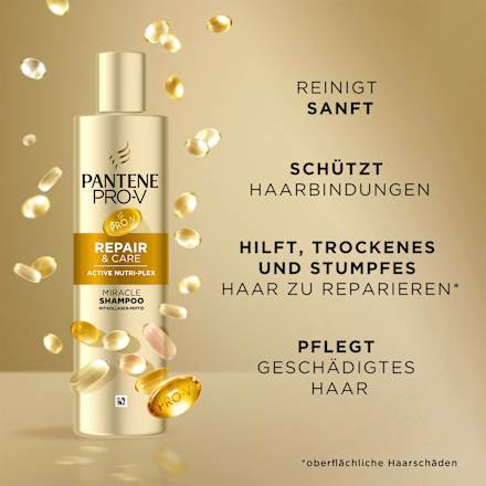 PANTENE PRO-V Shampoo Repair & Care Kollagen Miracle Serum, 250 ml dauerhaft günstig online ...
