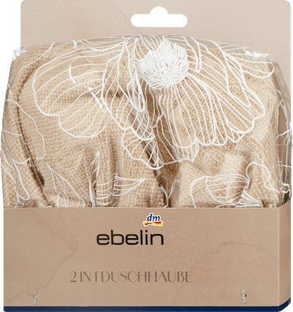 ebelin Duschhaube 2in1 Beauty Eve Routine, 1 St dauerhaft günstig online kaufen | dm.de