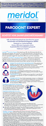 meridol Mundspülung Parodont Expert, 400 ml dauerhaft günstig online ...