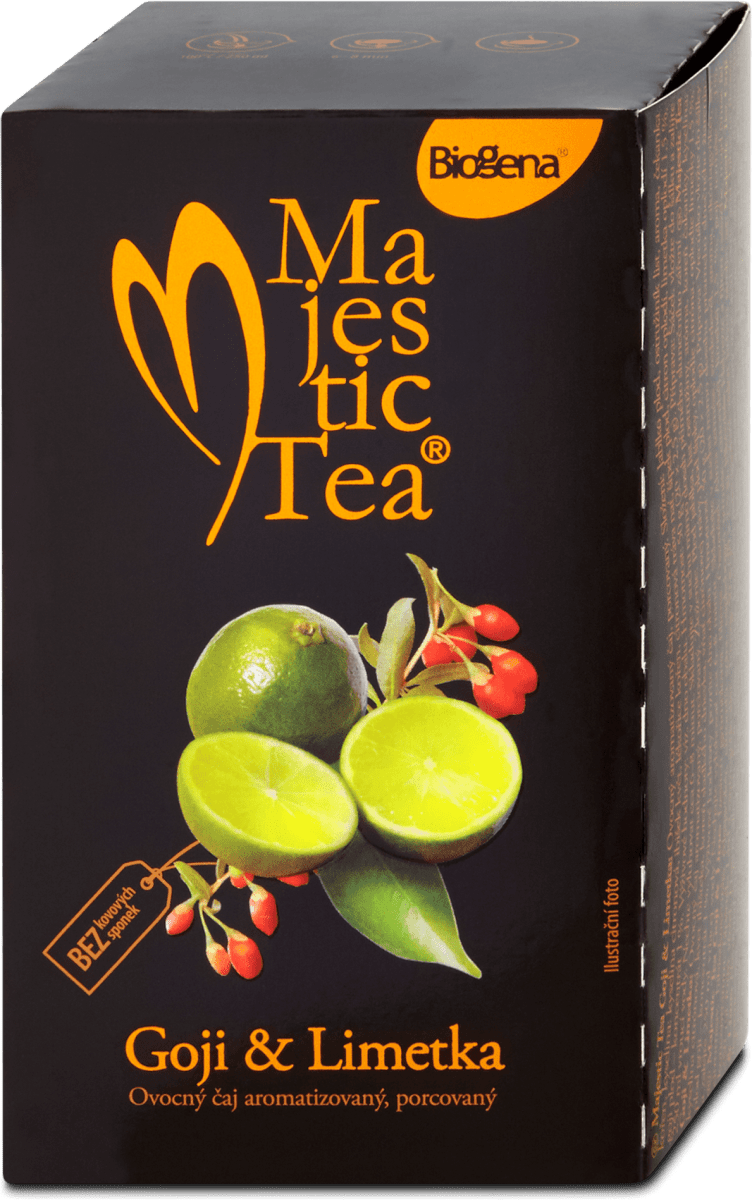 Biogena Majestic Tea čaj Goji & Limetka, 20 ks | dm.cz