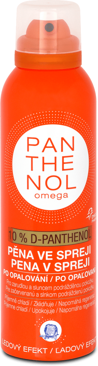 Panthenol pěna po opalování ve spreji s ledovým efektem, 200 ml | dm.cz