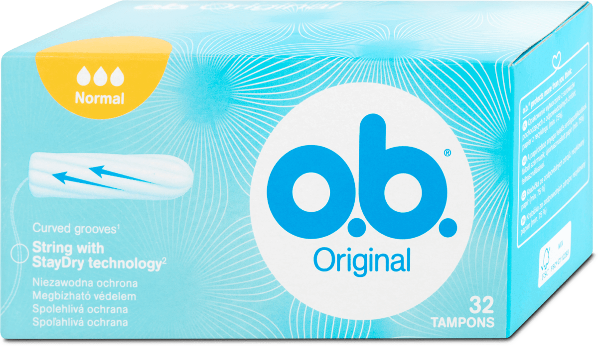O.B. Tampon Original Normal, 32 db | dm.hu