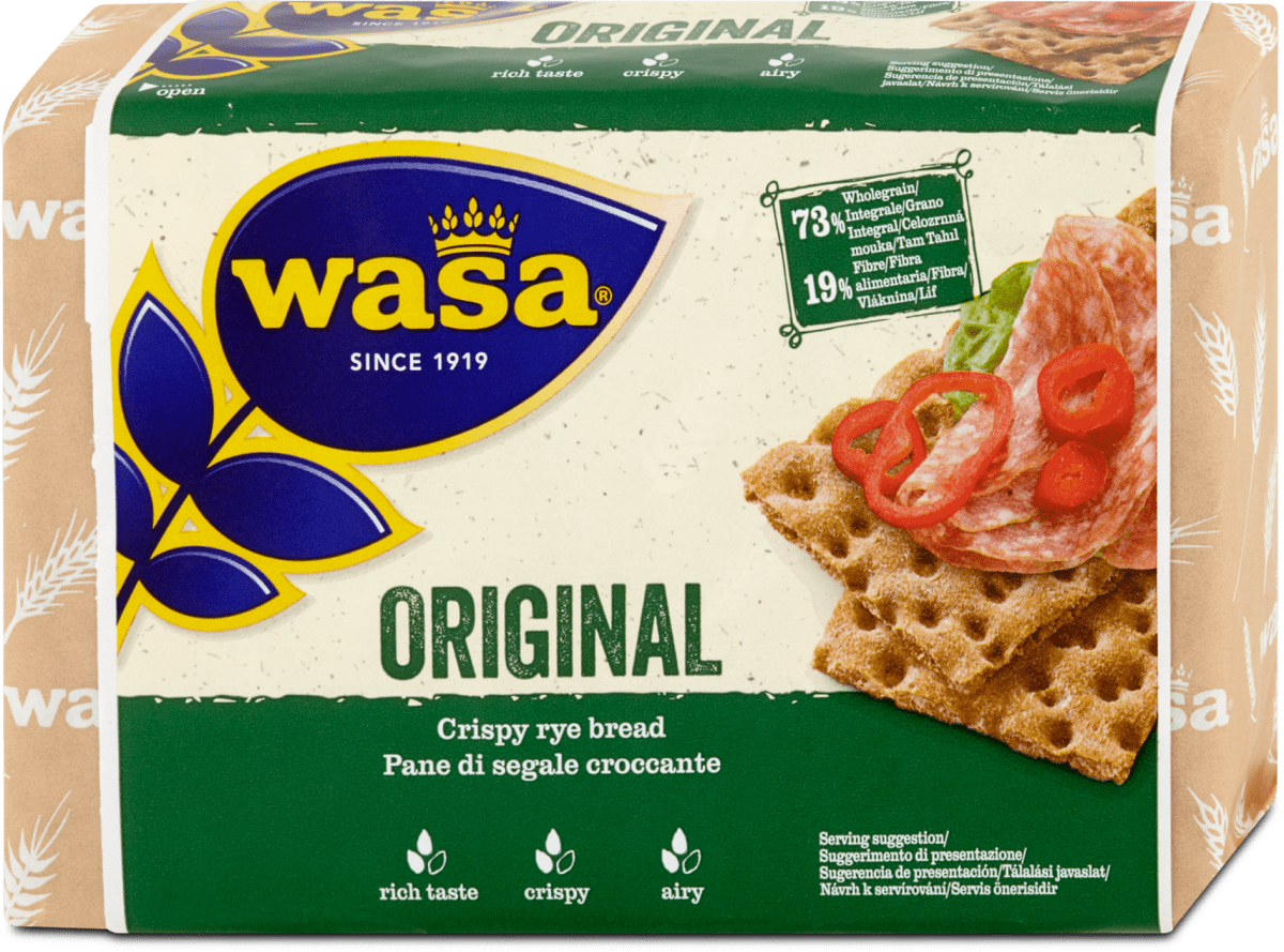 wasa celozrnný chléb Original, 275 g | dm.cz