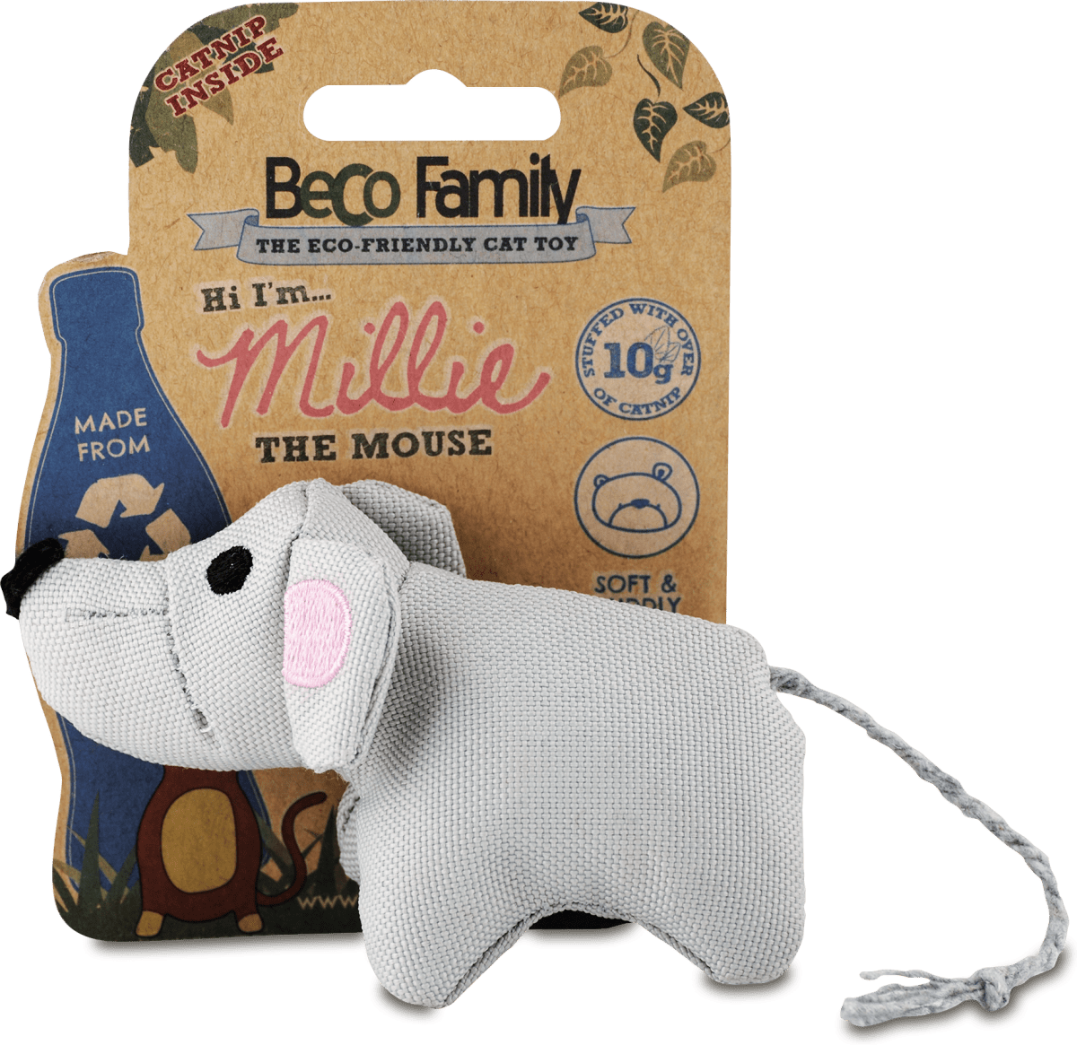 Beco Pets Hračka pre mačku myš Millie, 1 ks nakupujte vždy výhodne ...