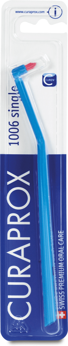 Curaprox Jednozväzková zubná kefka Single 1006, 1 ks nakupujte vždy ...