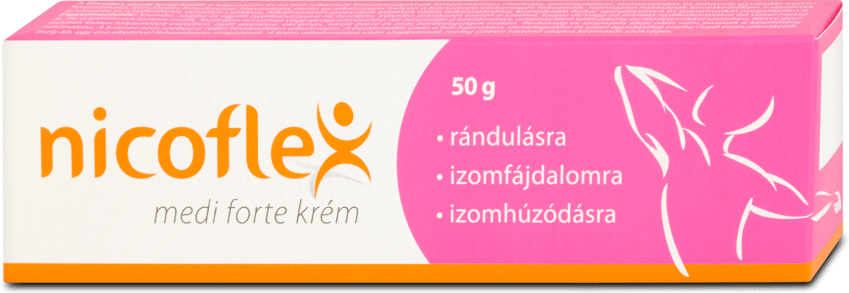 Nicoflex Medi forte krém, 50 g | dm.hu
