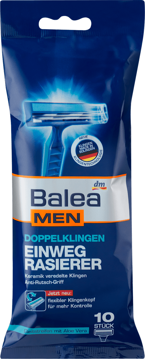 Balea MEN Einwegrasierer Doppelklingen, 10 St dauerhaft günstig online ...