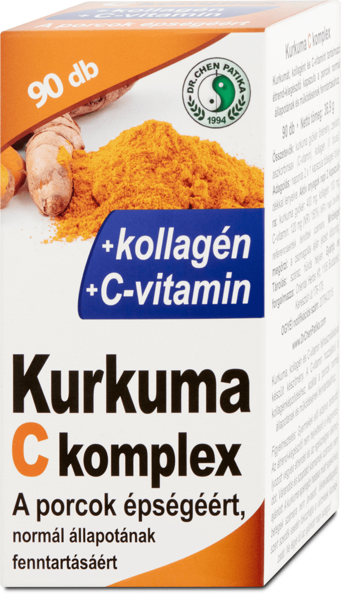 DR CHEN PATIKA Kurkuma C komplex kapszula, 90 db | dm.hu
