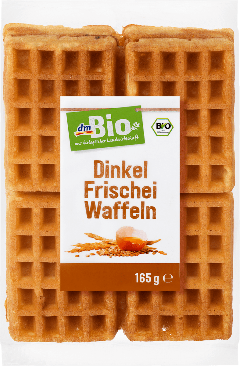 dmBio Waffeln, Dinkel Frischeiwaffeln, 165 g dauerhaft günstig online ...