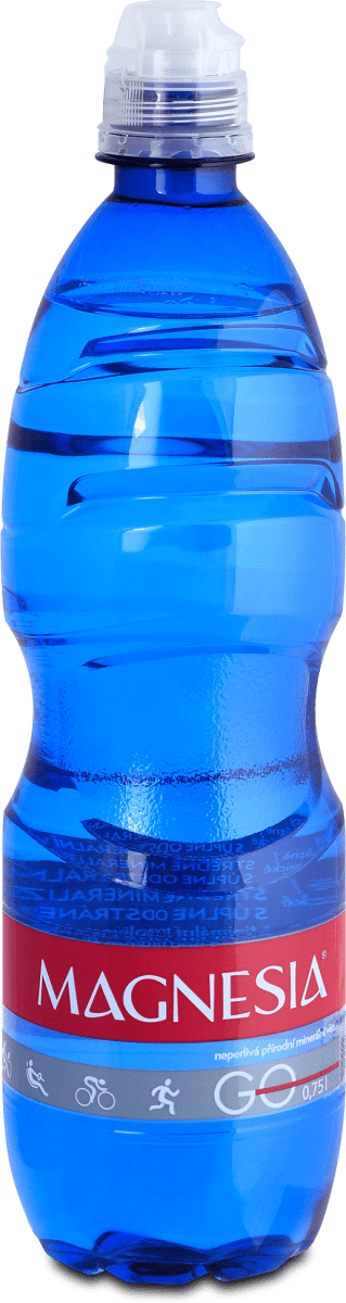 Magnesia přírodní minerální voda GO, 750 ml | dm.cz