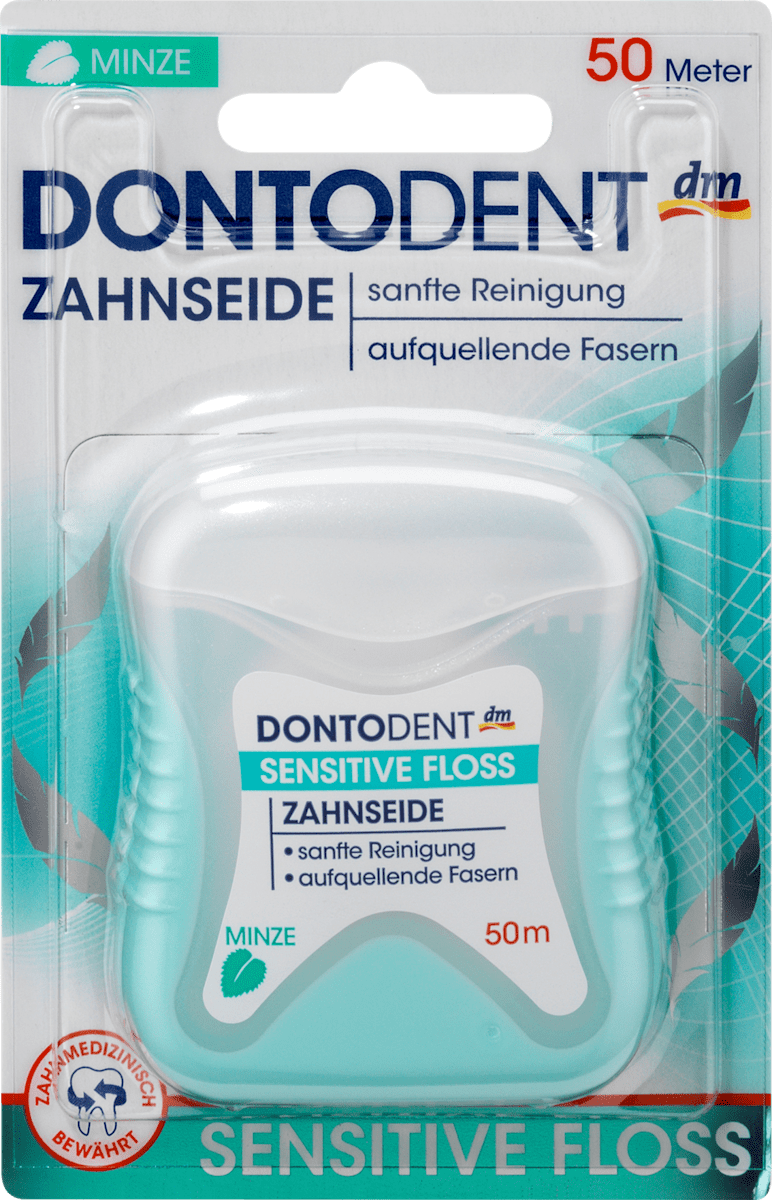 Dontodent Zahnseide Sensitive Floss, 50 m dauerhaft günstig online ...