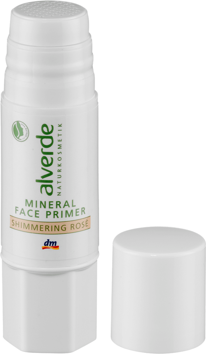 alverde NATURKOSMETIK Mineral Face Primer shimmering rosé, 12 ml ...