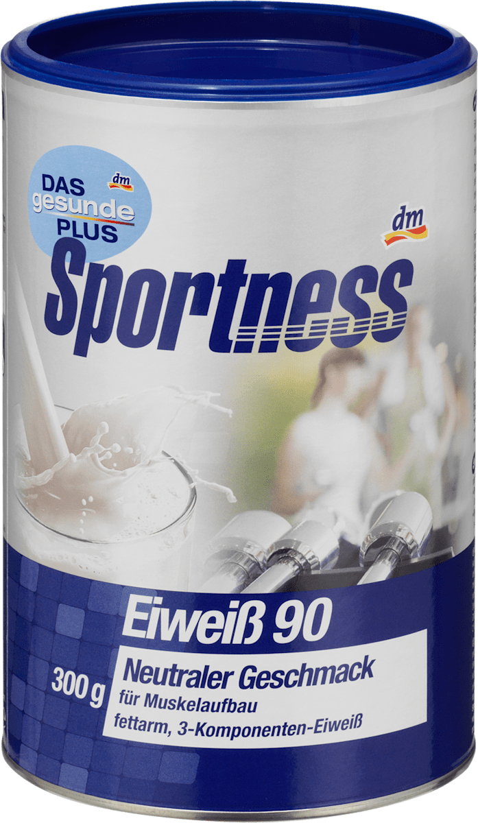 DAS gesunde PLUS Sportness Eiweiß 90 Shake neutraler Geschmack, 300 g dauerhaft günstig online ...