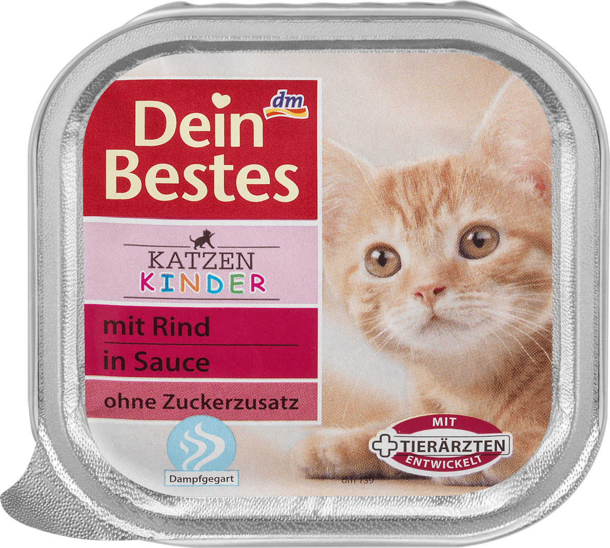Dein Bestes Katzenkinder Nassfutter für junge Katzen bis zum 12 ...