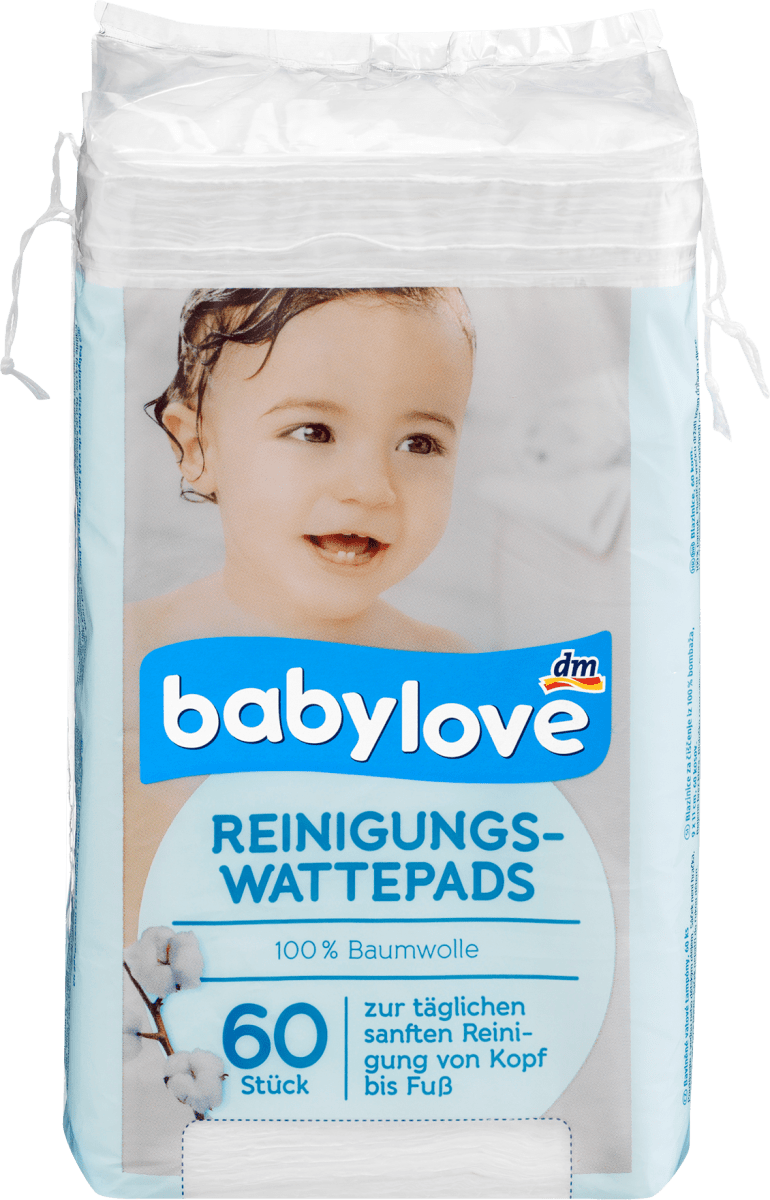 babylove Reinigungs-Wattepads, 60 St dauerhaft günstig online kaufen ...