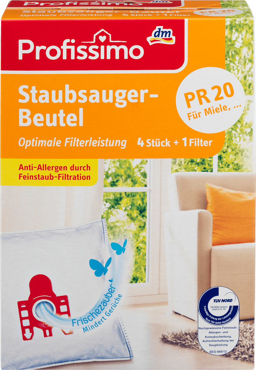 Profissimo Staubsaugerbeutel PR20, 4 St dauerhaft günstig online kaufen ...