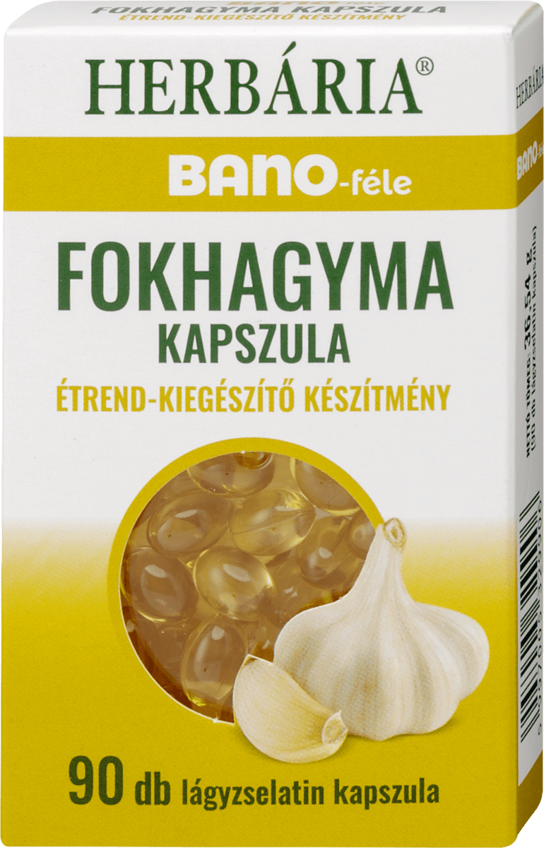 Bano Fokhagyma kapszula, 90 db | dm.hu