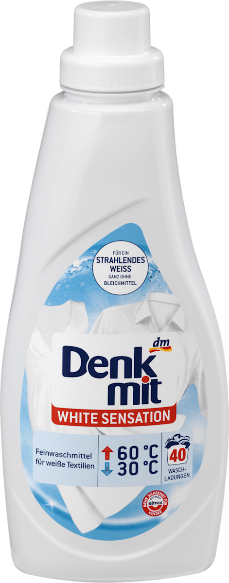 Denkmit Feinwaschmittel White Sensation, 1 l dauerhaft günstig online ...