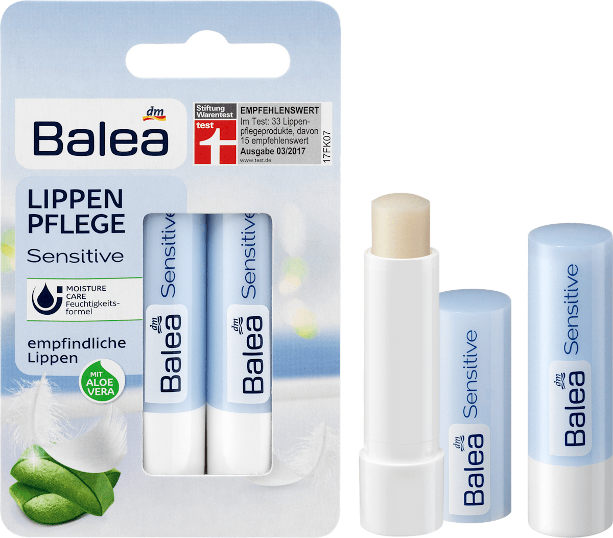 Balea Lippenpflege Sensitive DP, 9,6 g dauerhaft günstig online kaufen ...