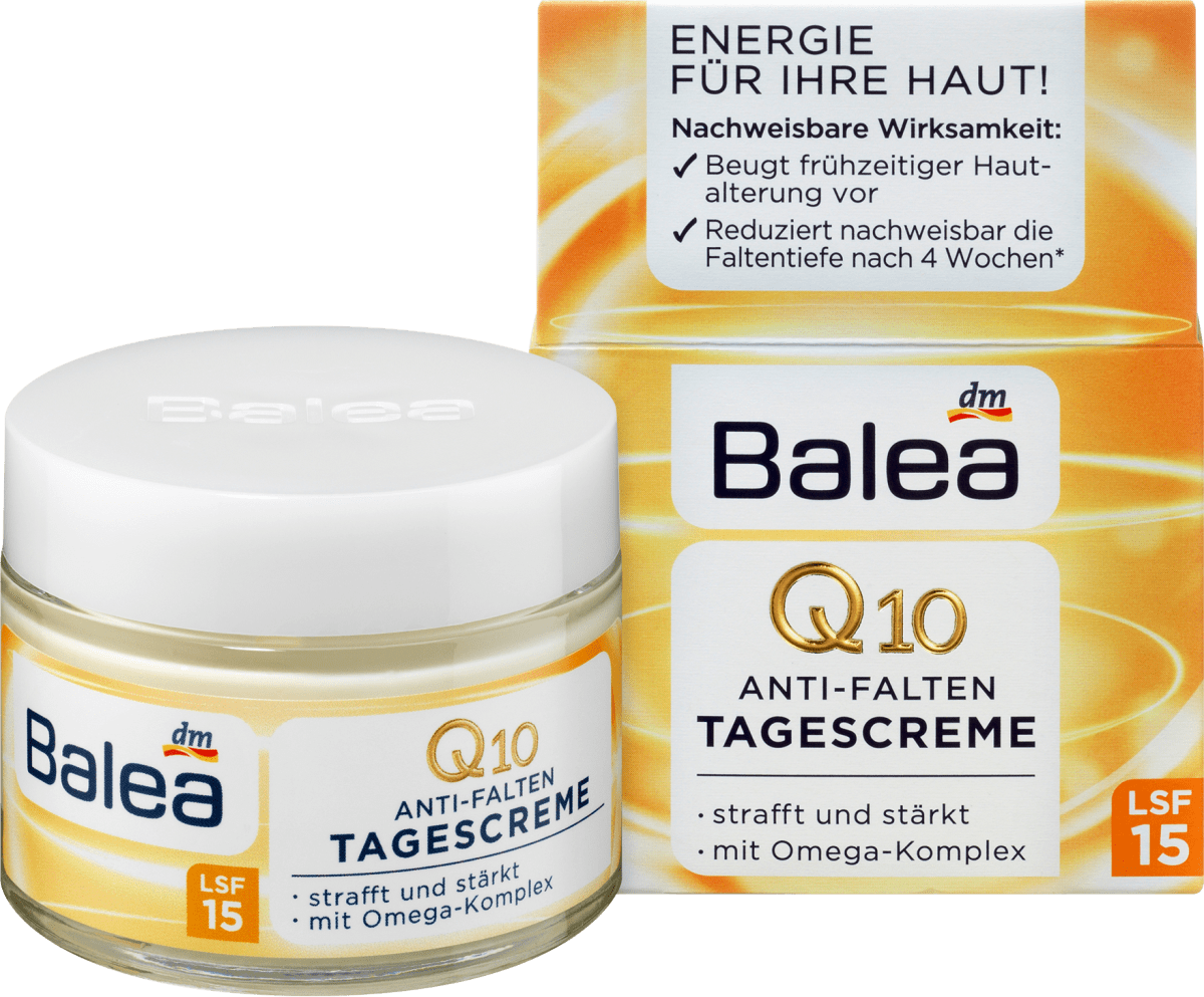 Balea Tagescreme Q10 Anti-Falten LSF15, 50 ml dauerhaft günstig online ...