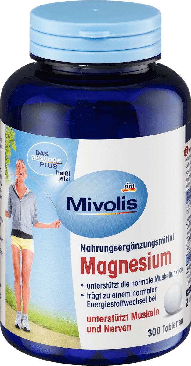 Mivolis Magnesium, Tabletten 300 St., 210 g dauerhaft günstig online ...