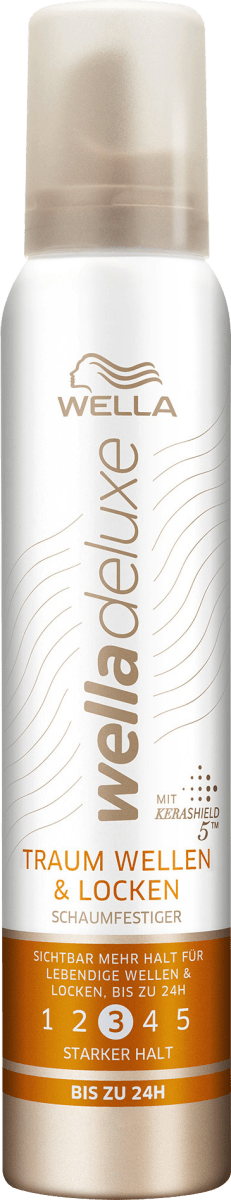 WELLA Deluxe Schaumfestiger Traum Wellen & Locken Stark, 200 ml ...