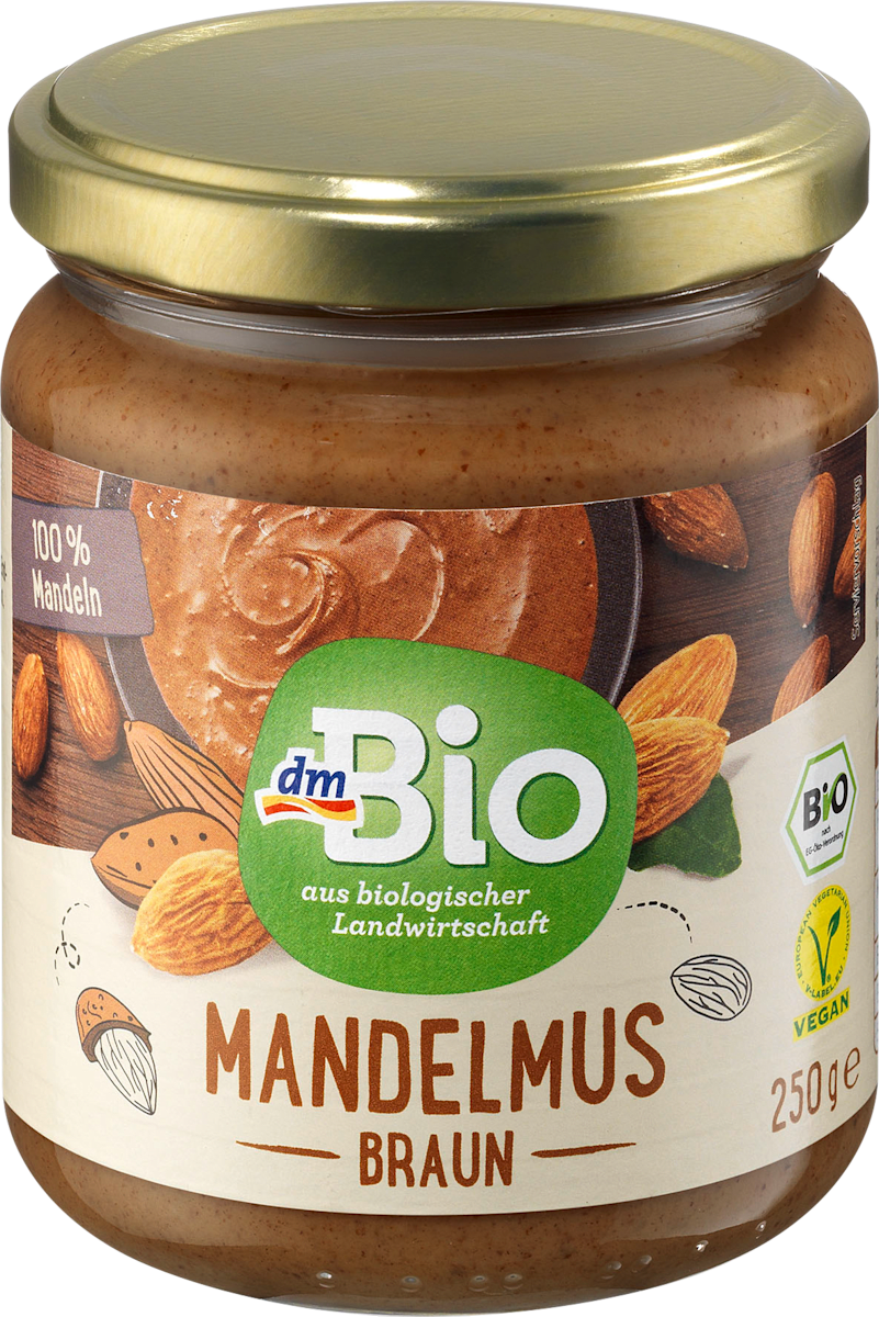 dmBio Mandelmus braun, 250 g dauerhaft günstig online kaufen | dm.de