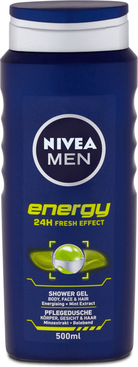 NIVEA MEN energy 24h Fresh Effect gel za tuširanje, 500 ml | dm.hr