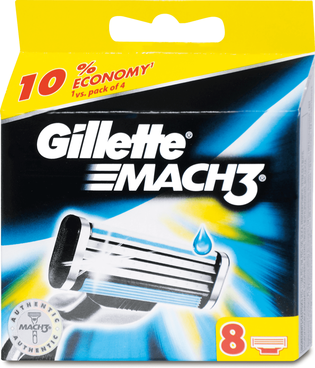 Gillette Mach3 náhradní hlavice, 8 ks | dm.cz