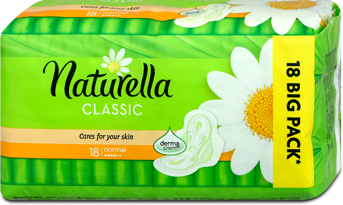 Naturella vložky Classic Normal, 18 ks | dm.cz
