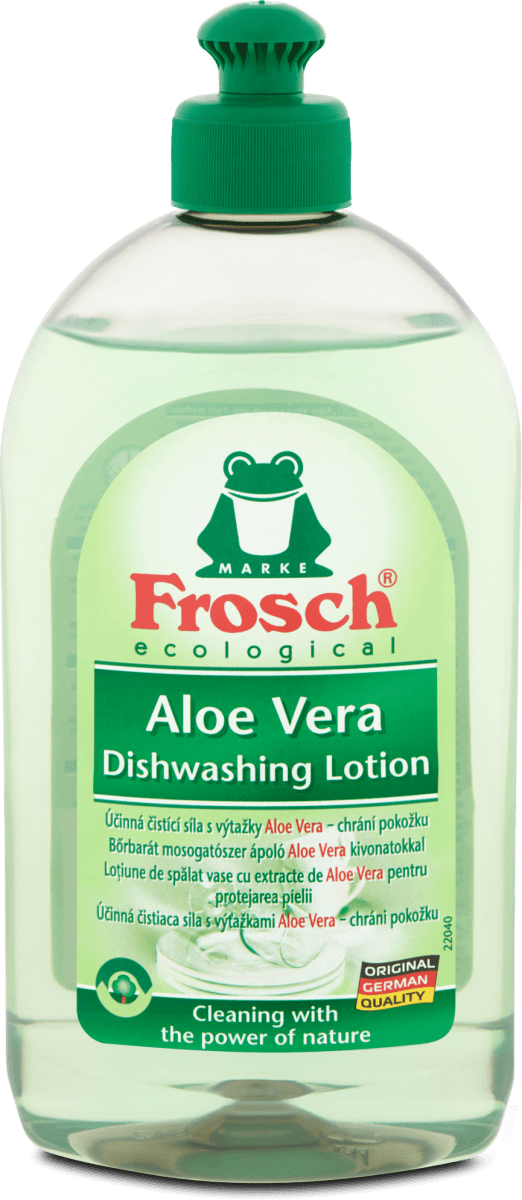 Frosch Detergent za ročno pomivanje posode z Aloe vero, 0,5 l | dm.si