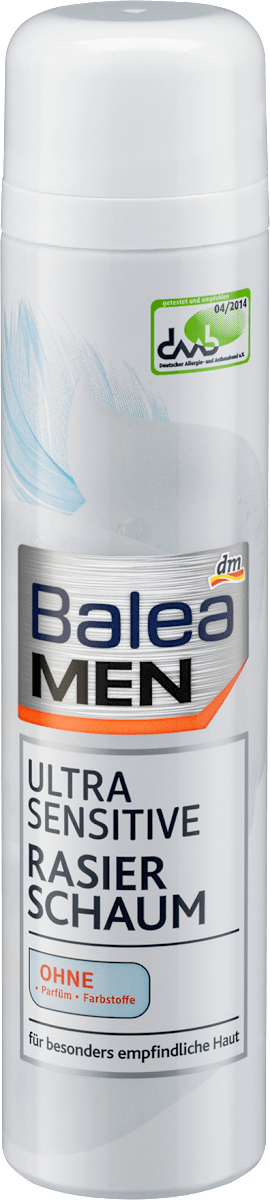 Balea MEN Rasierschaum ultra sensitive, 300 ml dauerhaft günstig online ...