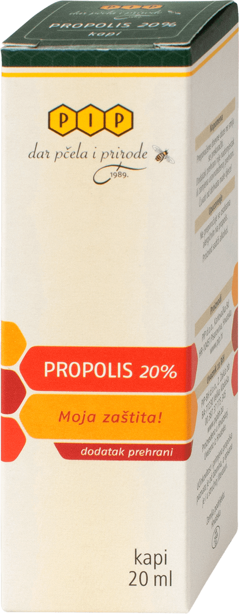 PIP Propolis 20% – kapi, 20 ml | dm.hr