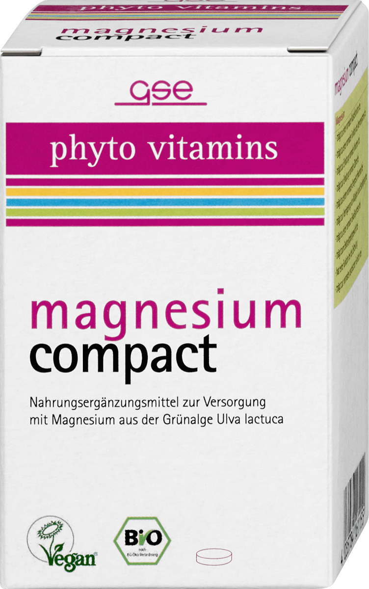 GSE Magnesium Compact Tabletten, 37 g | dm.at
