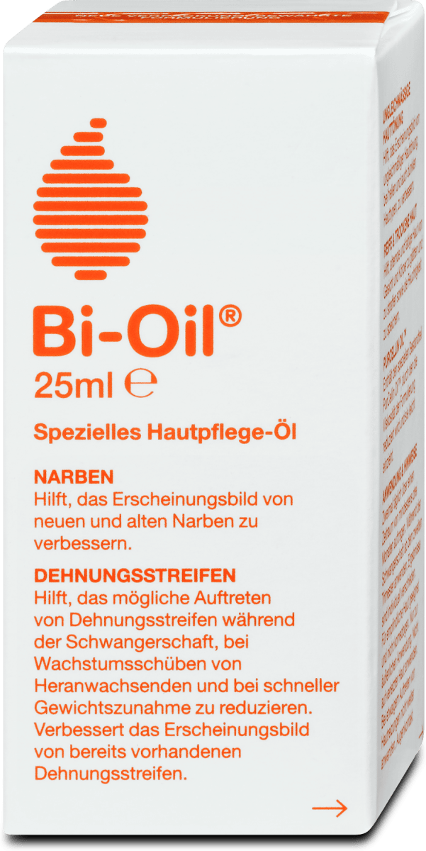 Bi-Oil Hautpflege-Öl bei Narben und Dehnungsstreifen, 25 ml | dm.at