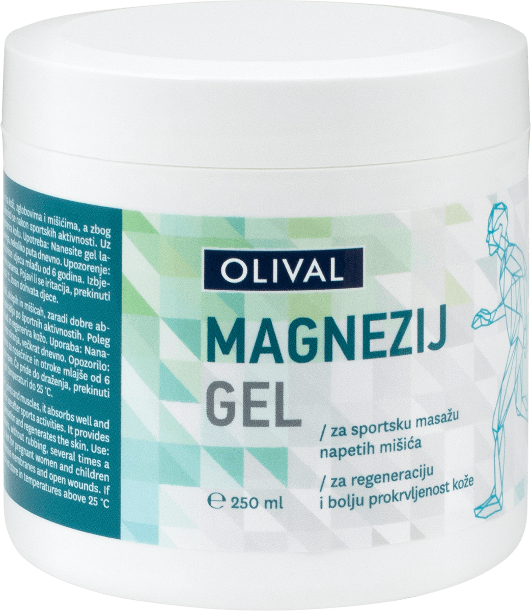 OLIVAL Magnezij gel, 250 ml | dm.hr